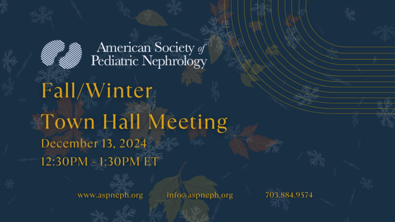 ASPN Fall/Winter 2024 Virtual Town Hall Meeting - American Society of ... ASPN Fall/Winter 2024 Virtual Town Hall Meeting - American Society of ...